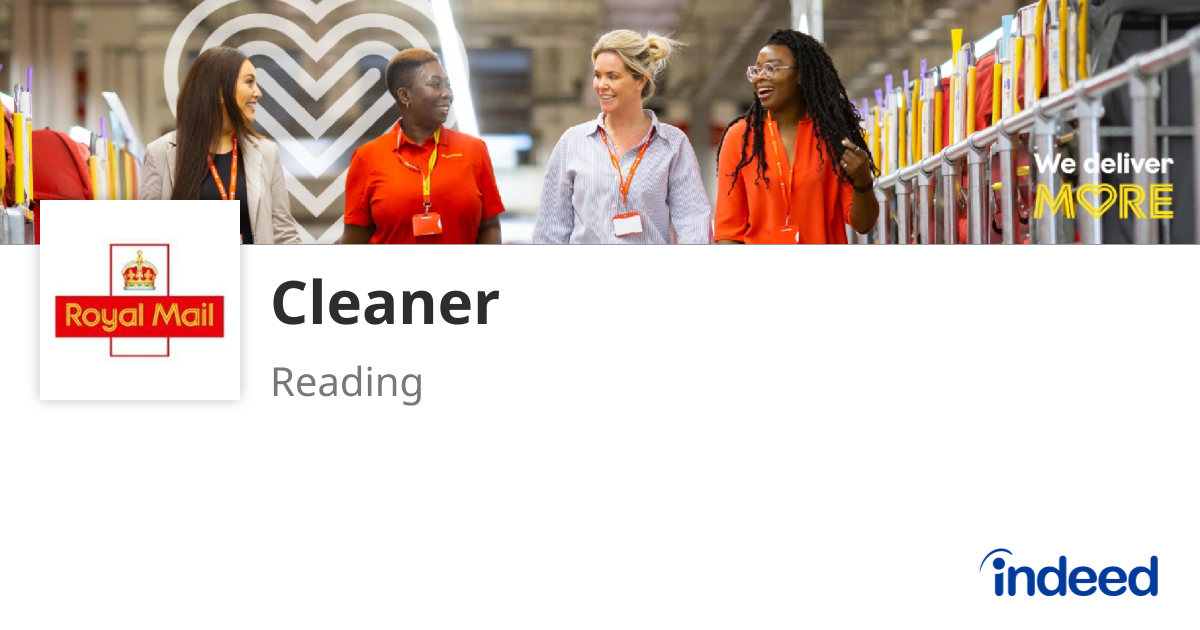 Cleaner - Reading RG8 - Indeed.com