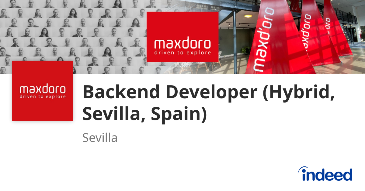 Backend Developer (Hybrid, Sevilla, Spain) - 41071 Sevilla, Sevilla ...