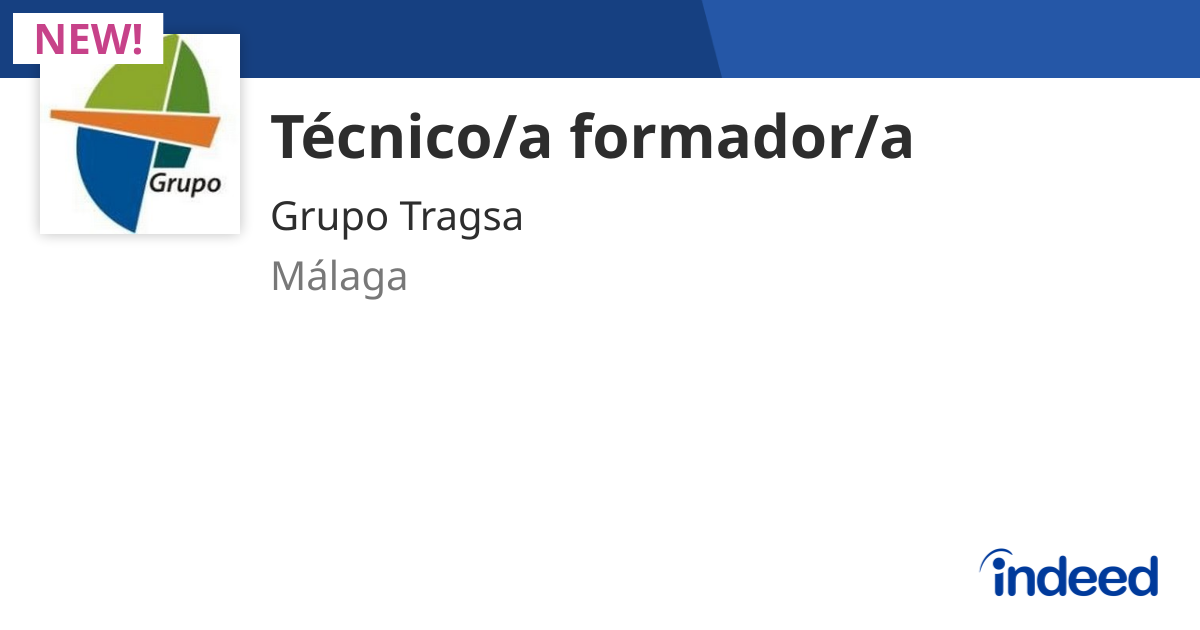 Técnico/a formador/a - Málaga, Málaga provincia - Indeed.com