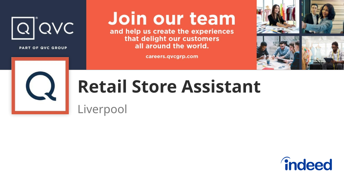 Retail Store Assistant - Liverpool - Indeed.com