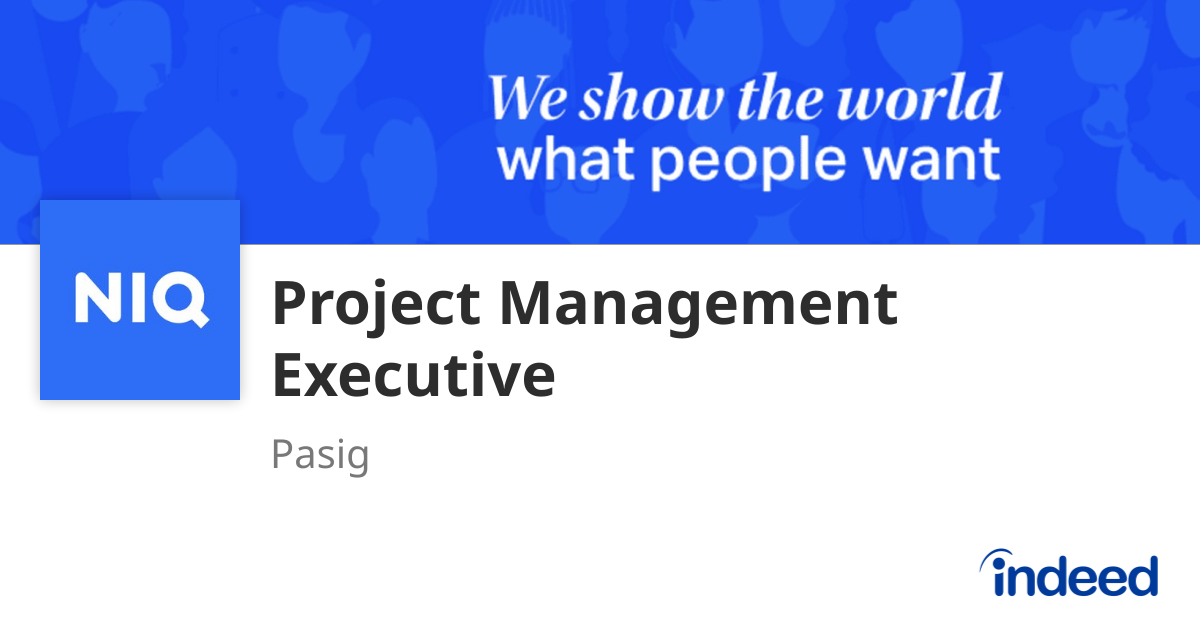 Project Management Executive - Pasig - Indeed.com