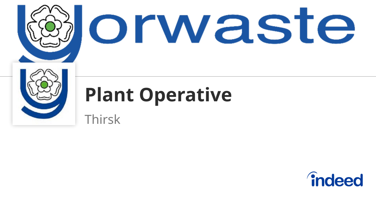 Plant Operative - Thirsk - Indeed.com
