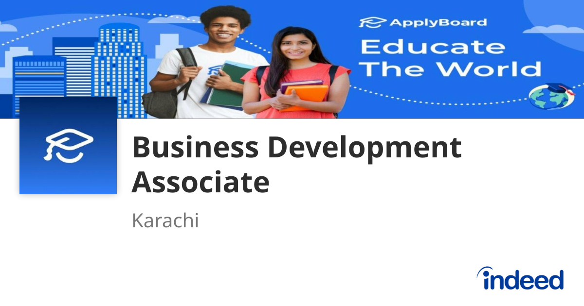 Business Development Associate - Karachi - Indeed.com