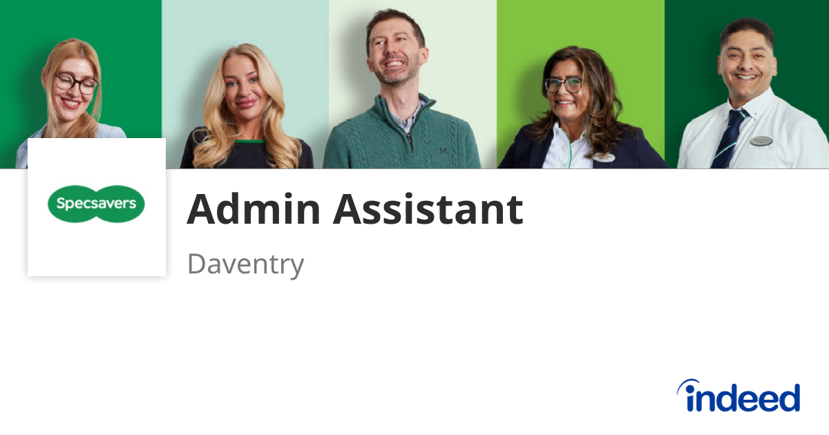 Admin Assistant - Daventry NN11 - Indeed.com
