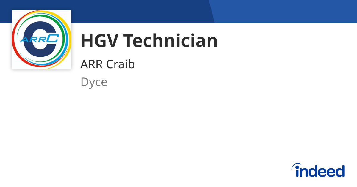 HGV Technician - Dyce - Indeed.com