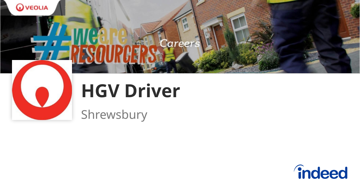 HGV Driver - Shrewsbury SY1 3TG - Indeed.com
