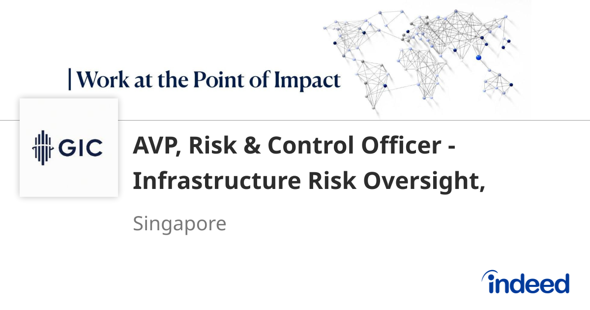 AVP, Risk & Control Officer - Infrastructure Risk Oversight, COO's ...