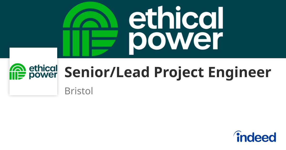 Senior/Lead Project Engineer - Bristol BS34 8HP - Indeed.com