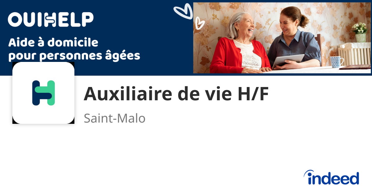 Auxiliaire de vie H/F - Saint-Malo (35) - Indeed.com