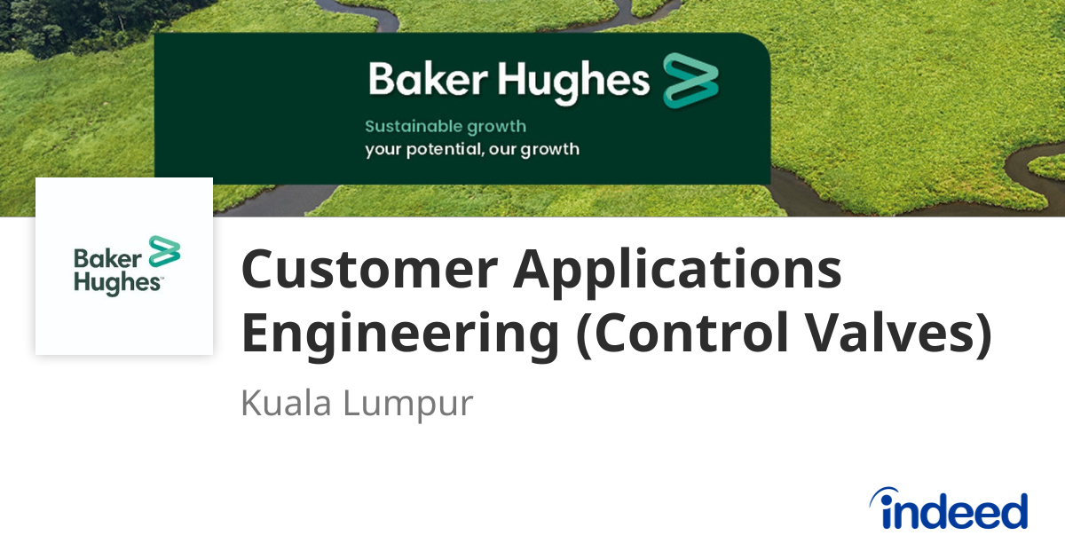 Customer Applications Engineering (Control Valves) - Kuala Lumpur - Indeed.com