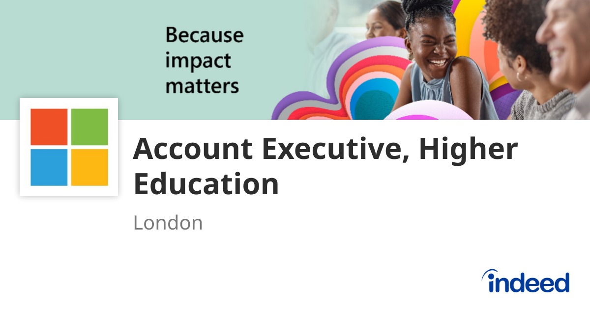 Account Executive, Higher Education - London - Indeed.com