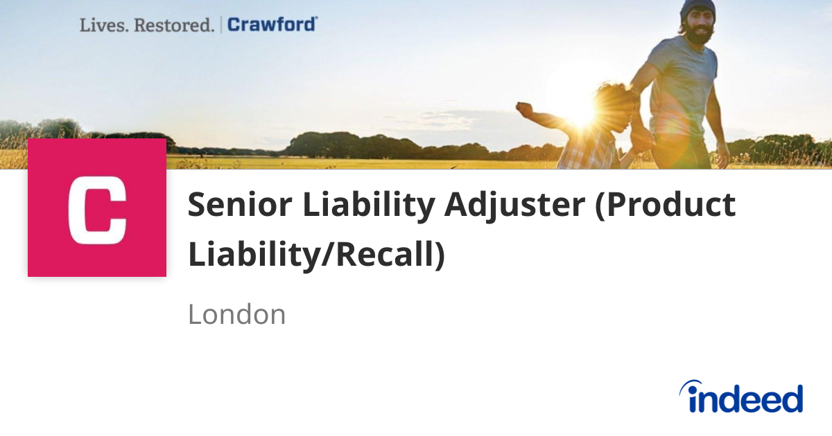 Senior Liability Adjuster (London) - London - Indeed.com