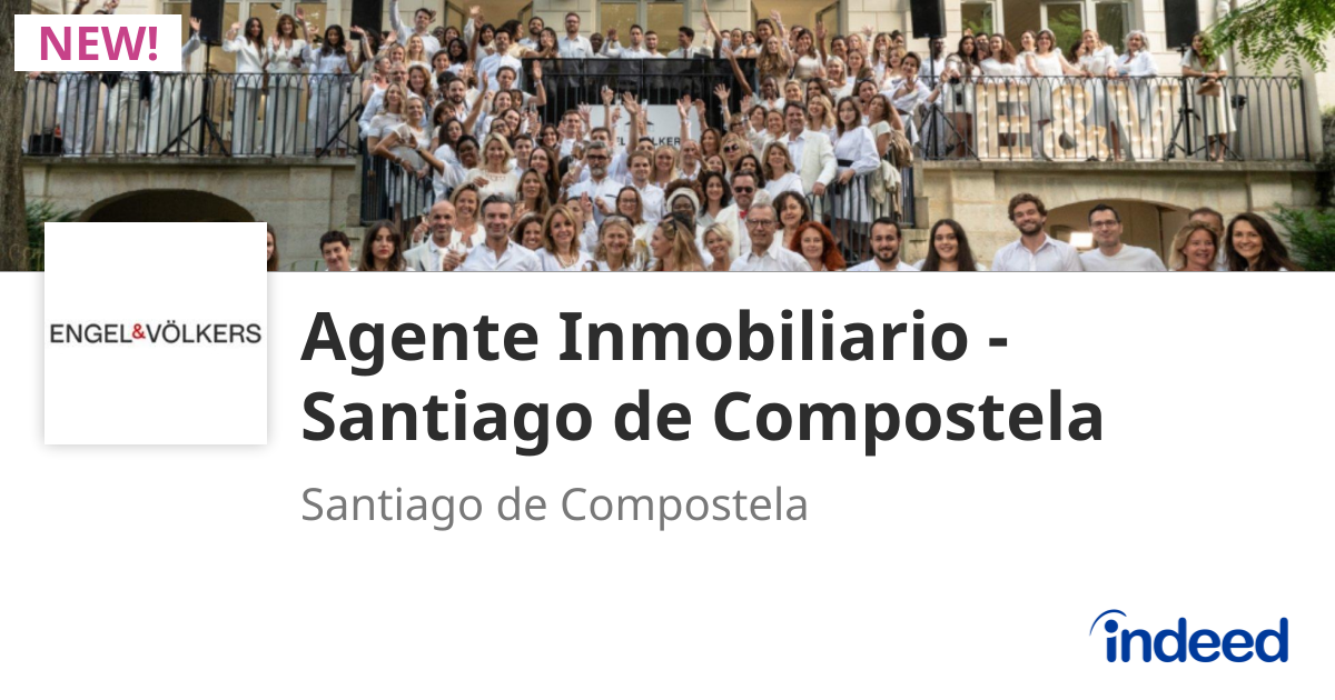 Agente Inmobiliario - Santiago de Compostela - Santiago de Compostela ...