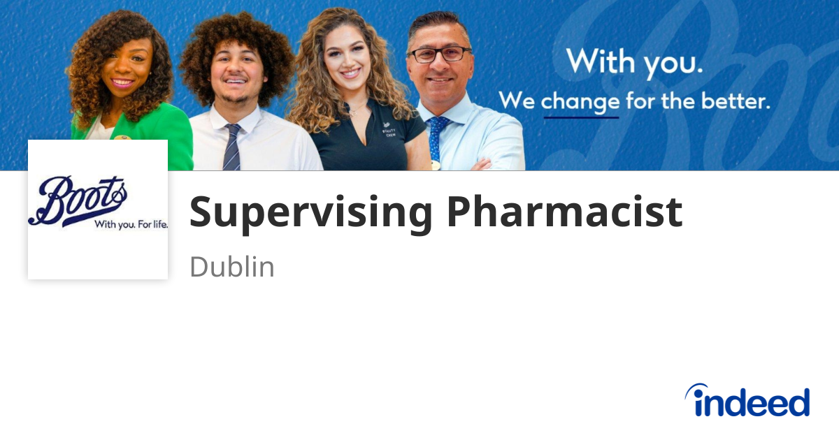 Supervising Pharmacist - Dublin, County Dublin - Indeed.com