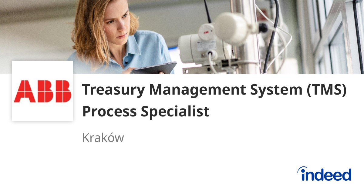 Treasury Management System (TMS) Process Specialist - 30-059 Kraków ...