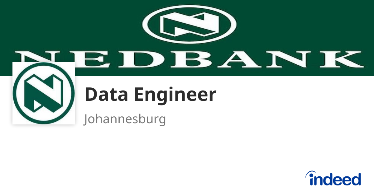 Data Engineer - Johannesburg, Gauteng - Indeed.com