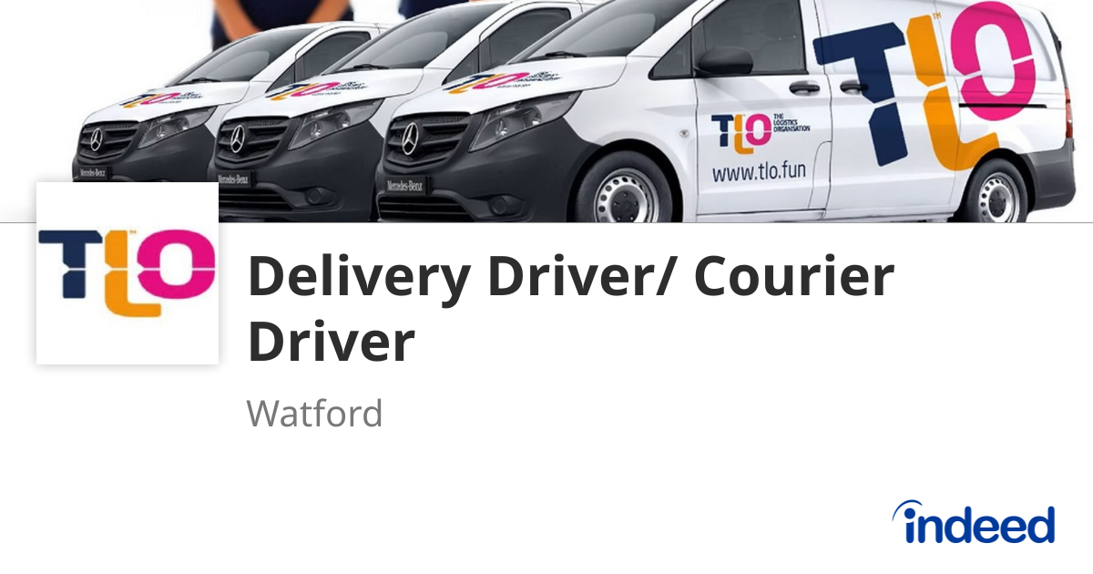Delivery Driver/ Courier Driver - Watford - Indeed.com