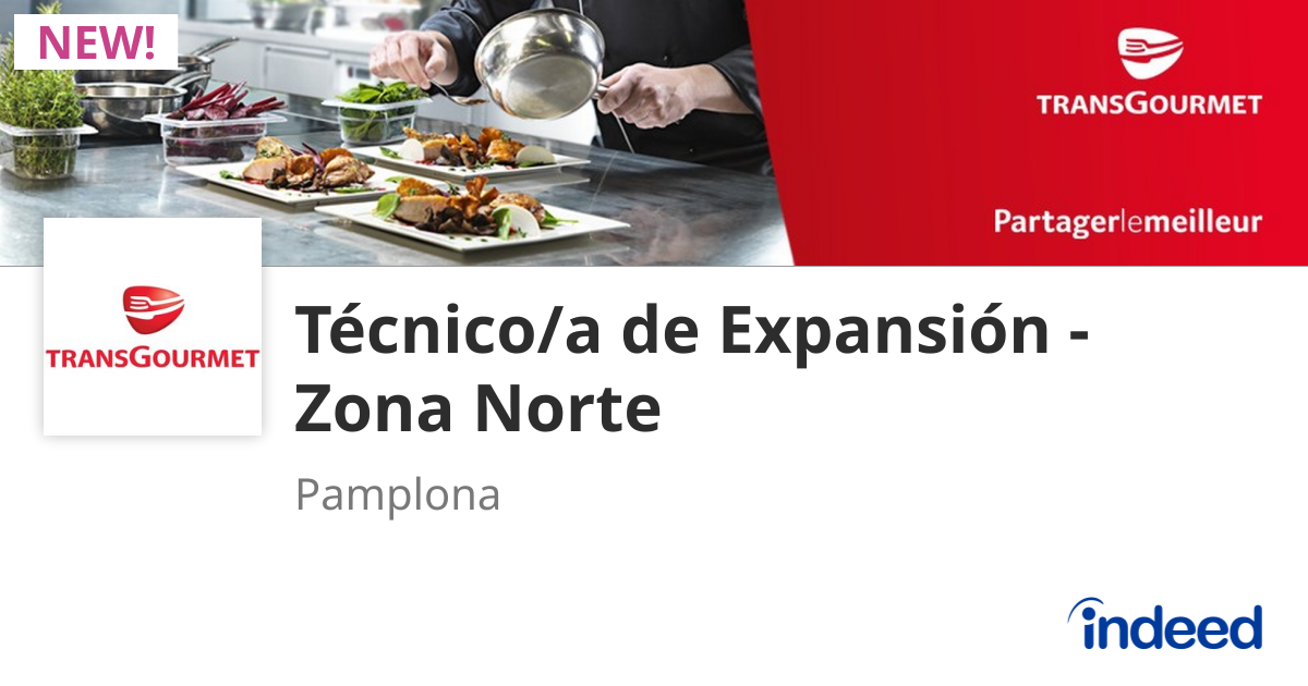 Técnico/a de Expansión - Zona Norte - Pamplona, Navarra provincia ...