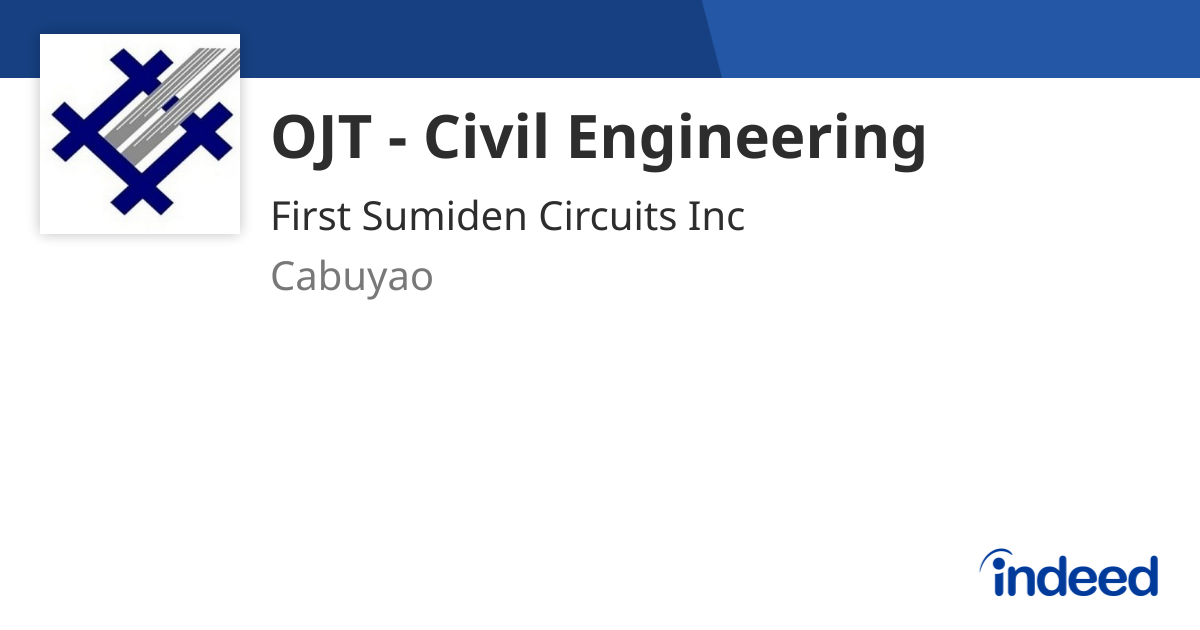 OJT - Civil Engineering - Cabuyao 4025 04A - Indeed.com