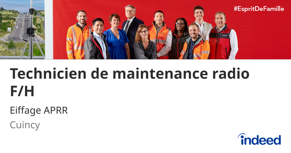 Technicien de maintenance radio F/H - Cuincy (59) - Indeed.com