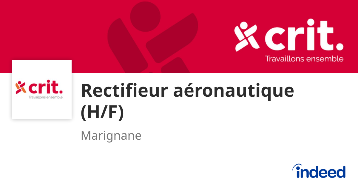 Rectifieur aéronautique (H/F) - Marignane (13) - Indeed.com