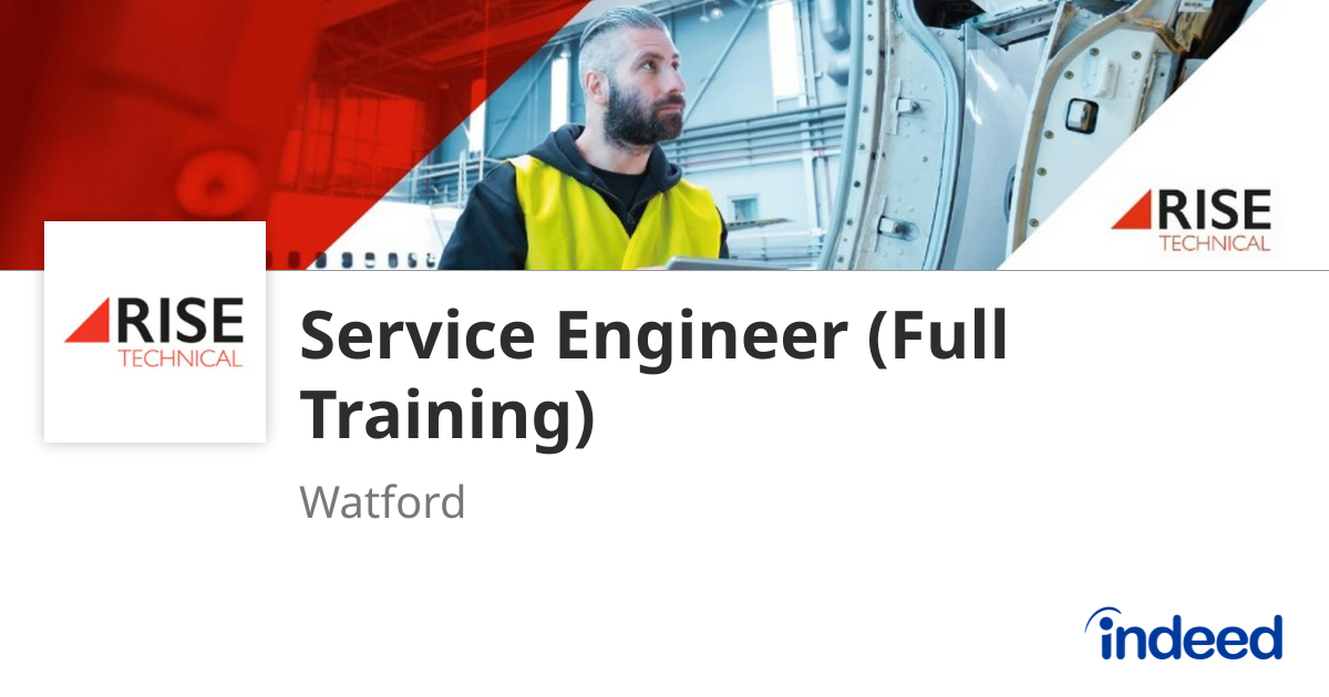 Service Engineer (Full Training) - Watford - Indeed.com
