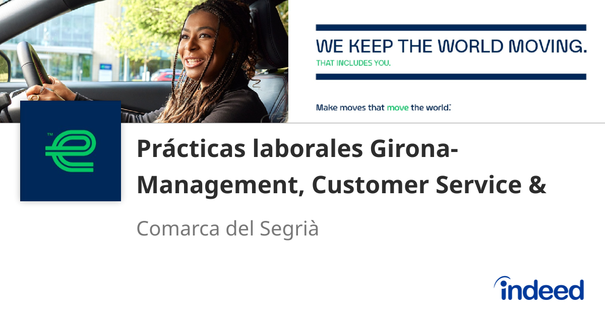 Prácticas laborales Girona- Management, Customer Service & Sales ...