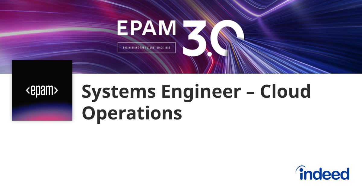Systems Engineer – Cloud Operations - Hyderabad, Telangana - Indeed.com