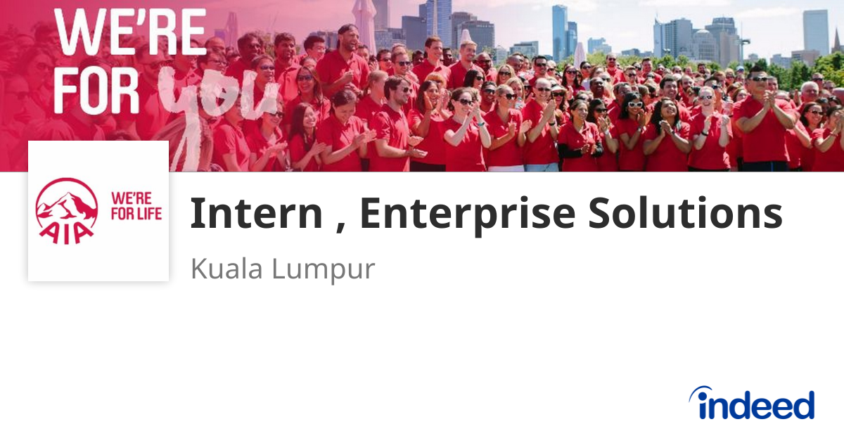 Intern , Enterprise Solutions - Kuala Lumpur - Indeed.com