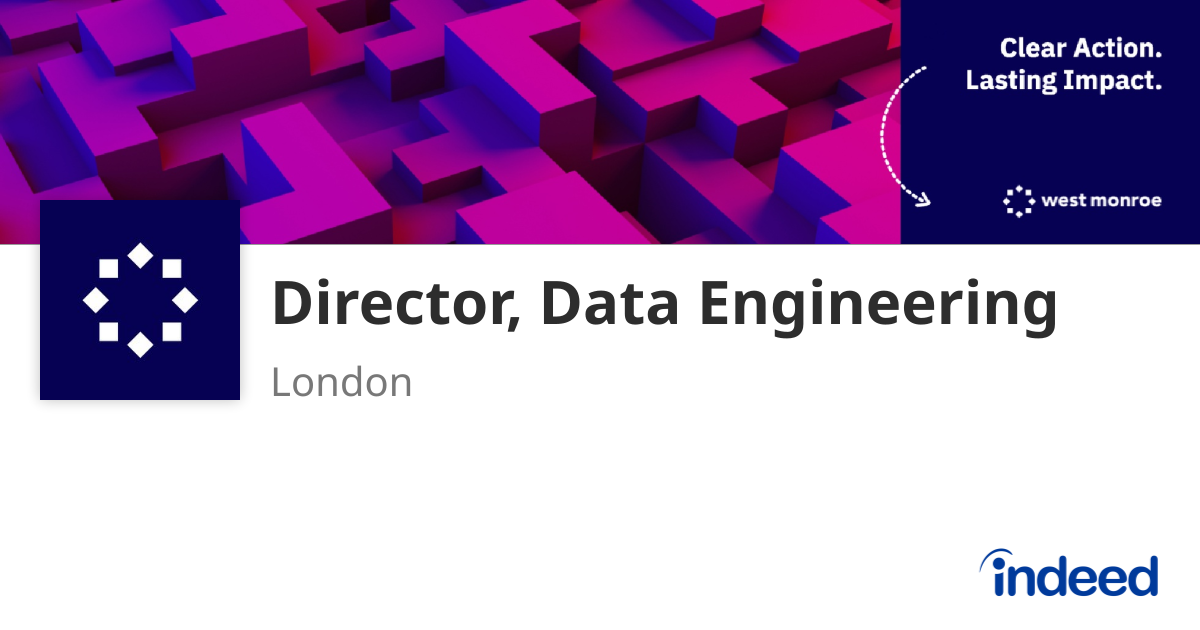 Director, Data Engineering - London - Indeed.com