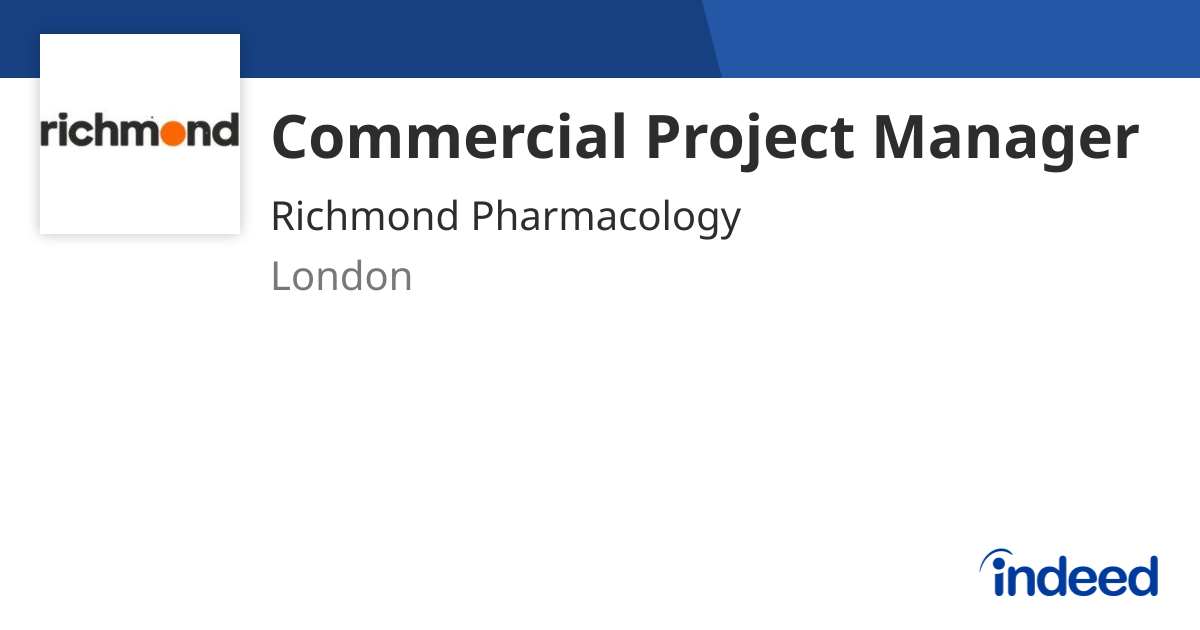 Commercial Project Manager - London SE1 1YR - Indeed.com