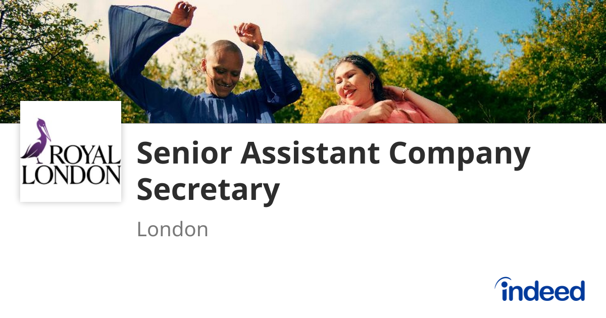 Senior Assistant Company Secretary - London - Indeed.com