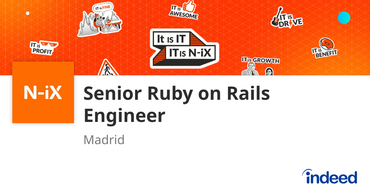 Senior Ruby on Rails Engineer - Madrid, Madrid provincia - Indeed.com