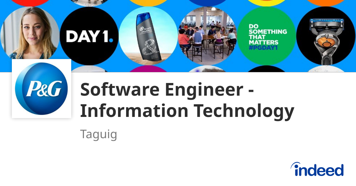 Software Engineer - Information Technology - Taguig - Indeed.com