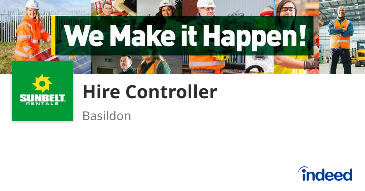 Hire Controller - Basildon SS13 1RZ - Indeed.com