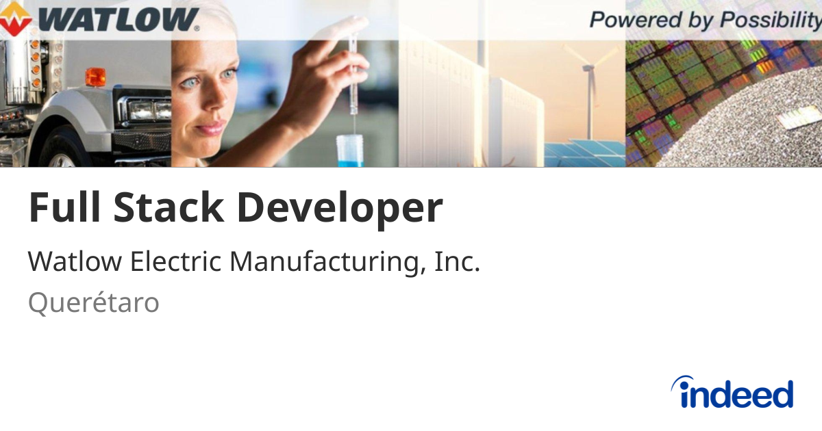 Full Stack Developer - Querétaro, Qro. - Indeed.com