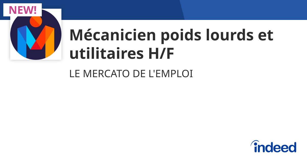Mécanicien poids lourds et utilitaires H/F - Bretagne - Indeed.com