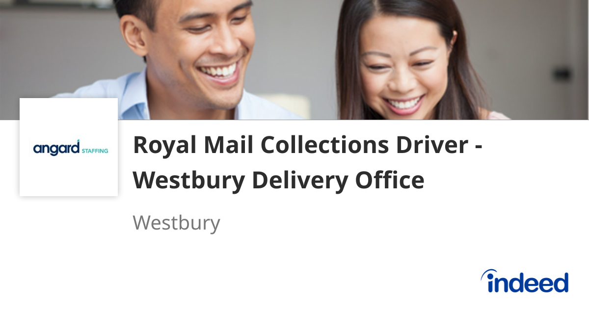Royal Mail Collections Driver - Westbury Delivery Office - Westbury ...