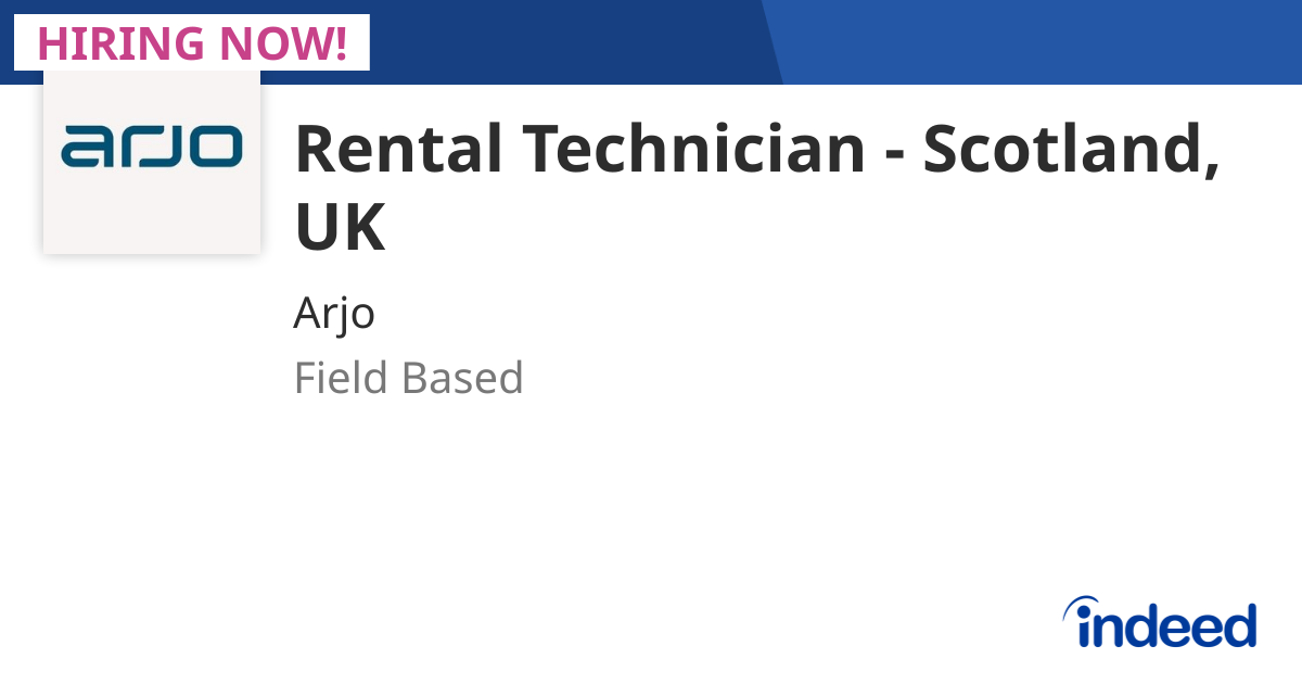 Rental Technician - Scotland, UK 1 - Field Based - Indeed.com