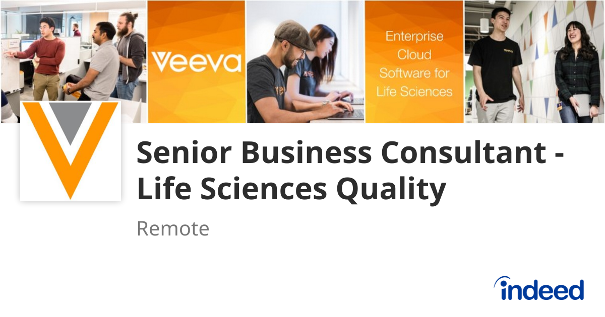 Senior Business Consultant - Life Sciences Quality - Remote - Indeed.com
