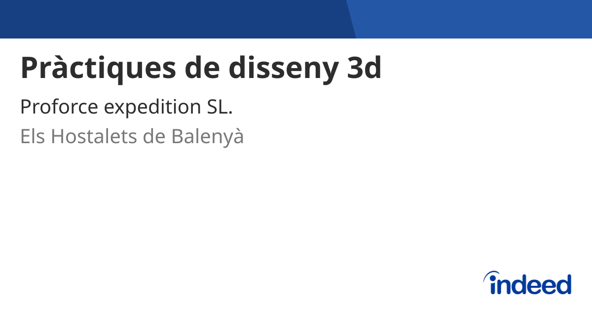 Pràctiques de disseny 3d - Els Hostalets de Balenyà, Barcelona ...