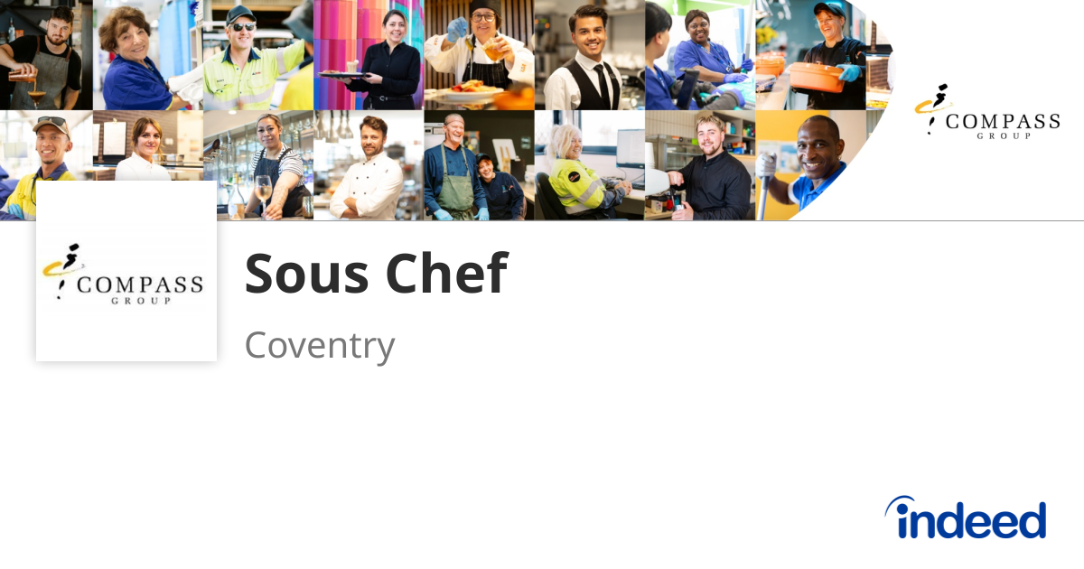 Sous Chef - Coventry CV3 - Indeed.com