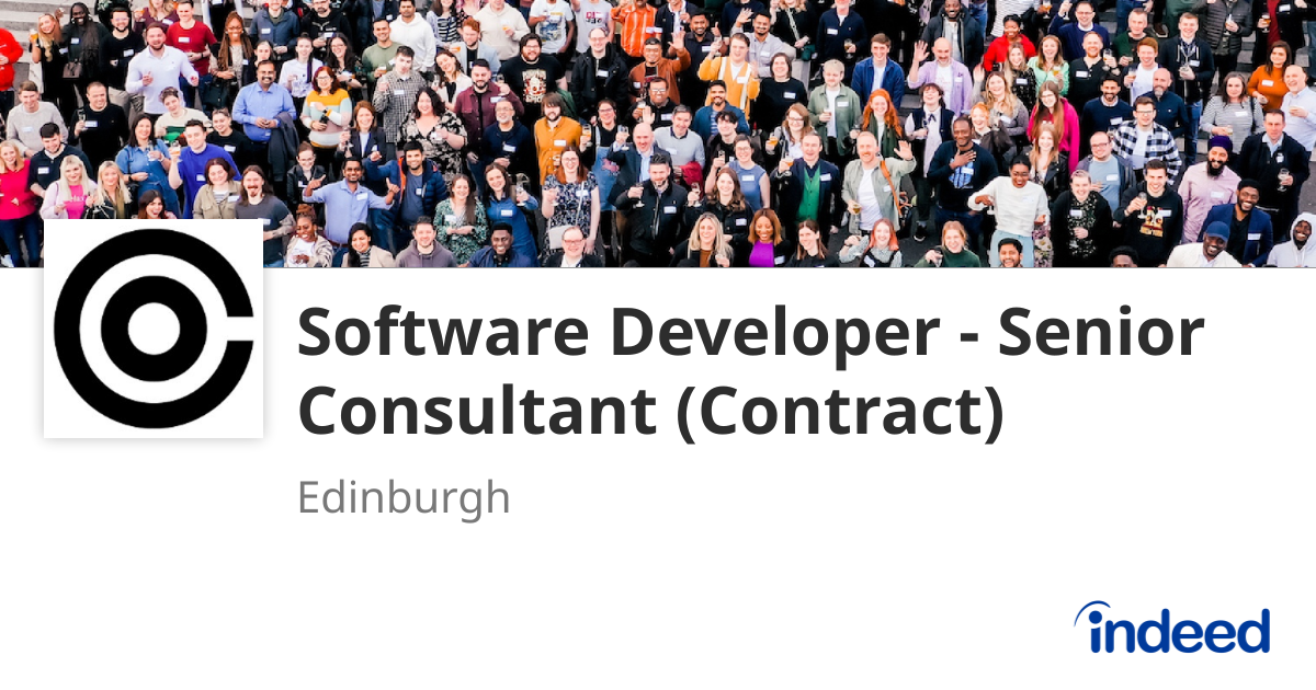 Software Developer - Senior Consultant (Contract) - Edinburgh EH3 - Indeed.com