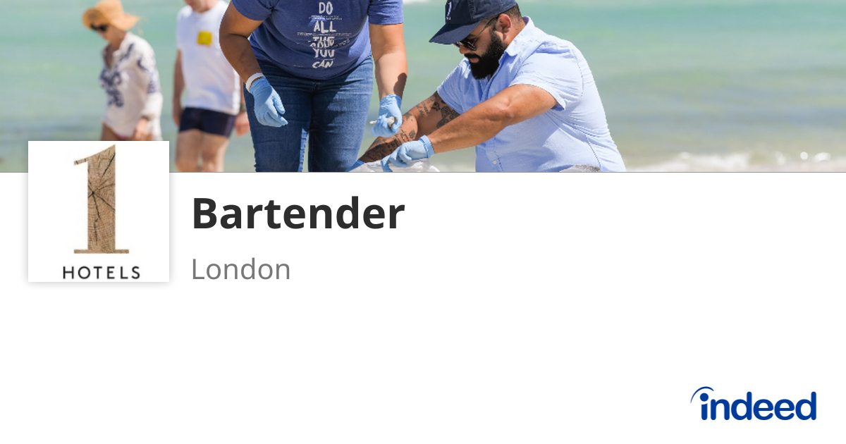 Bartender - London W1J - Indeed.com