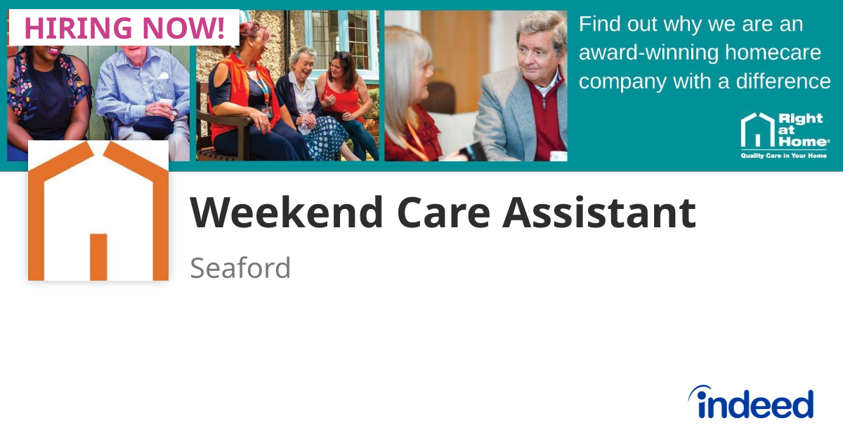 Weekend Care Assistant - Seaford BN25 - Indeed.com
