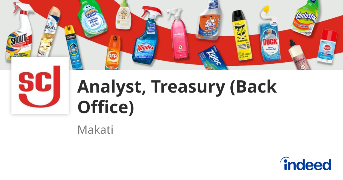 Analyst, Treasury (Back Office) - Makati - Indeed.com