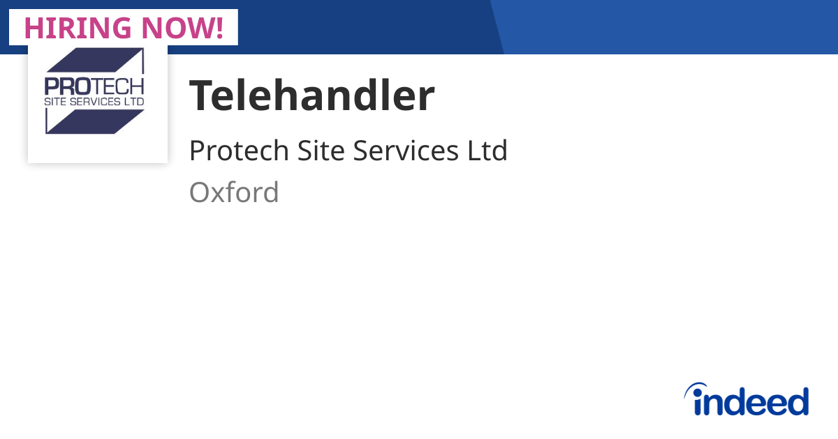 Telehandler - Oxford - Indeed.com