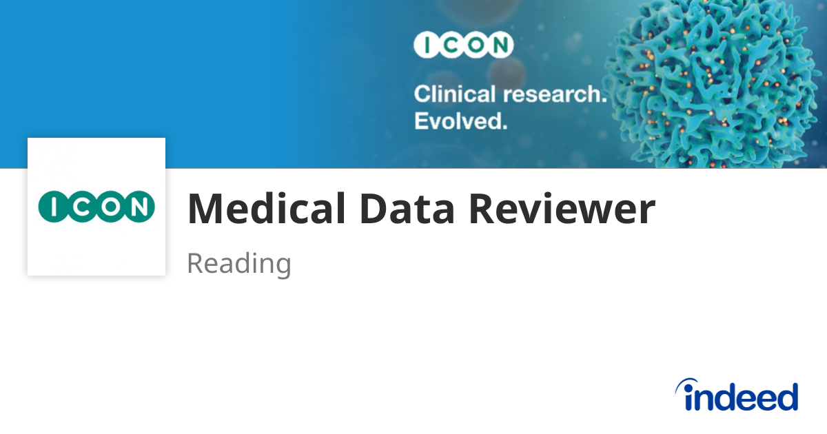 Medical Data Reviewer - Reading - Indeed.com