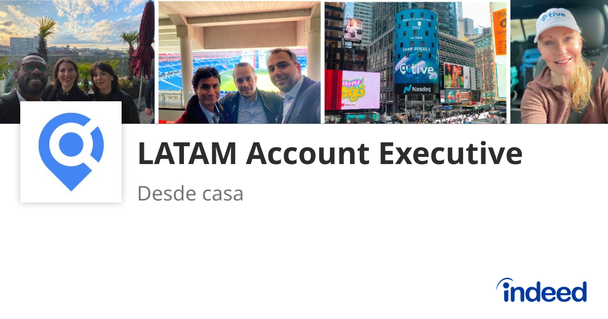 LATAM Account Executive - Desde casa - Indeed.com