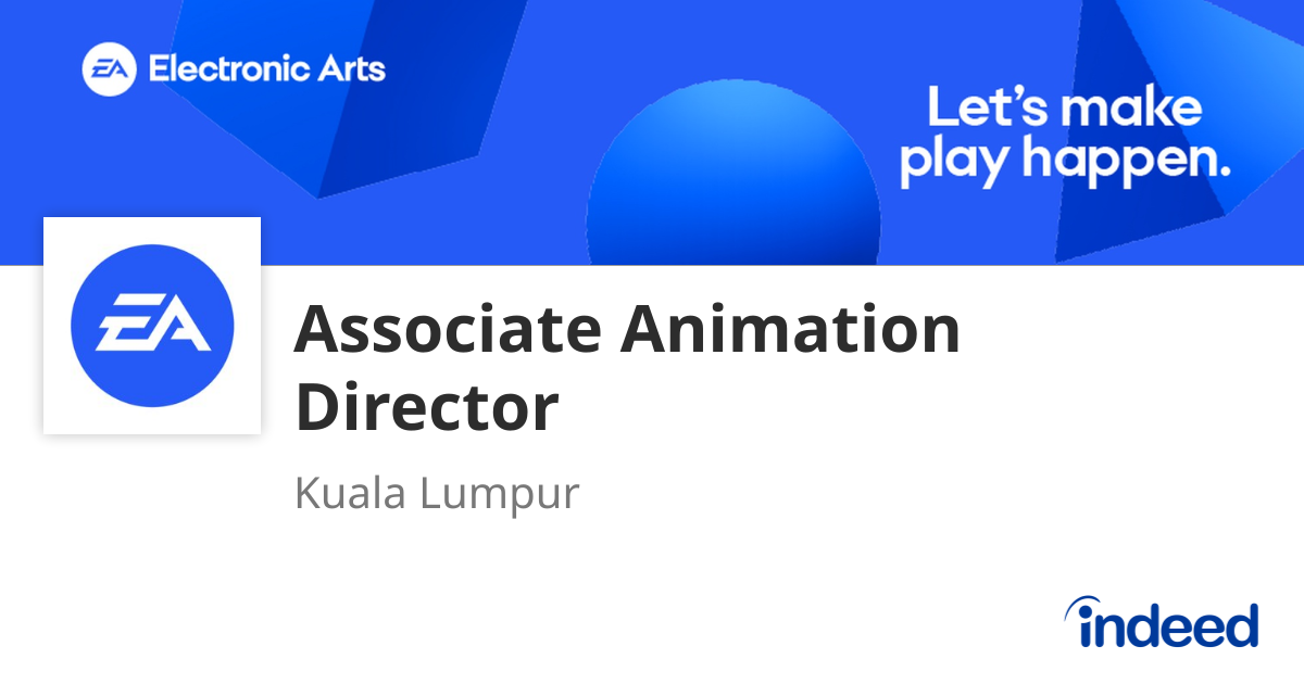 Associate Animation Director - Kuala Lumpur - Indeed.com